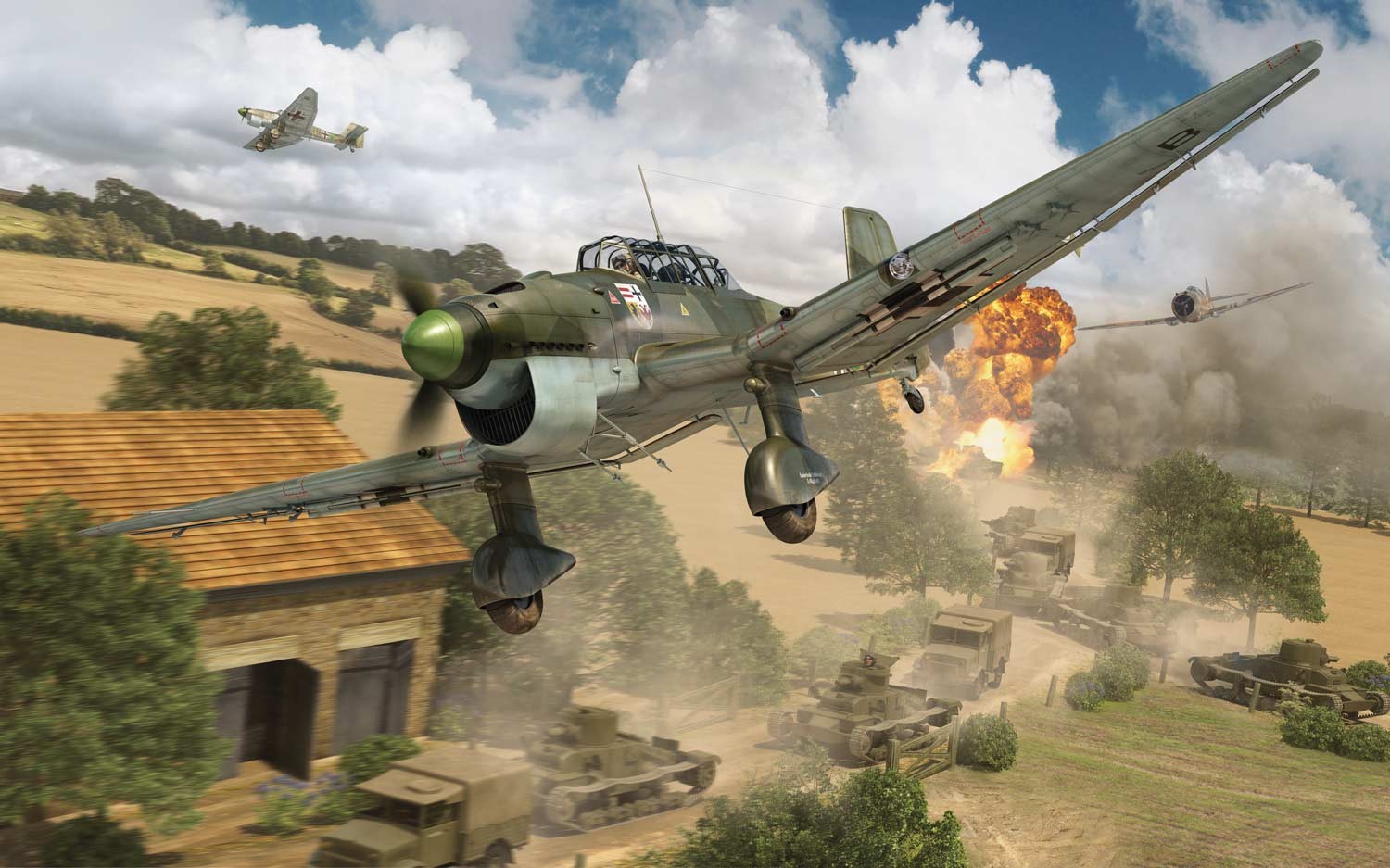 Jolly Rogers Modelismo: Stuka party! (1)