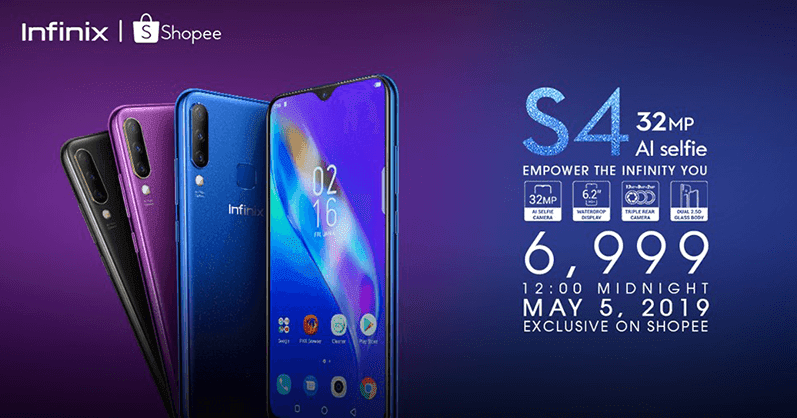 Infinix is back in PH, releases Hot S4 with 6GB RAM for PHP 6,999!