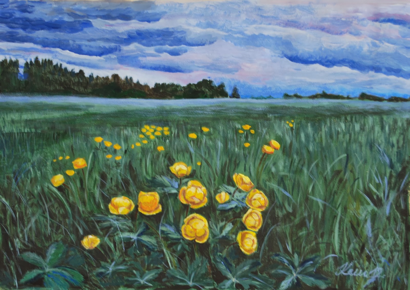 Kunstnik Keiu Kuresaar: maalid ja joonistused: 2015