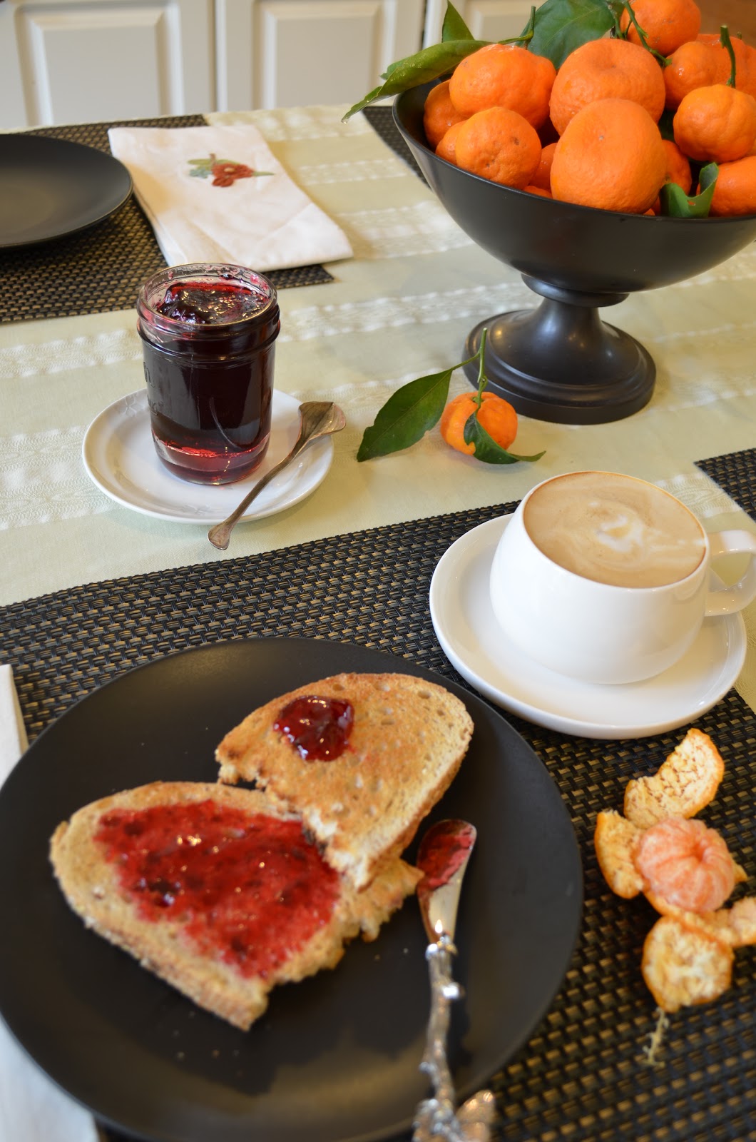 Entertaining From an Ethnic Indian Kitchen: Breakfast table