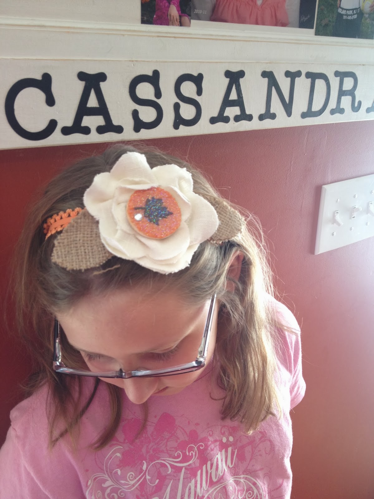 Pinkapotamus: DIY Fall Inspired Head Band