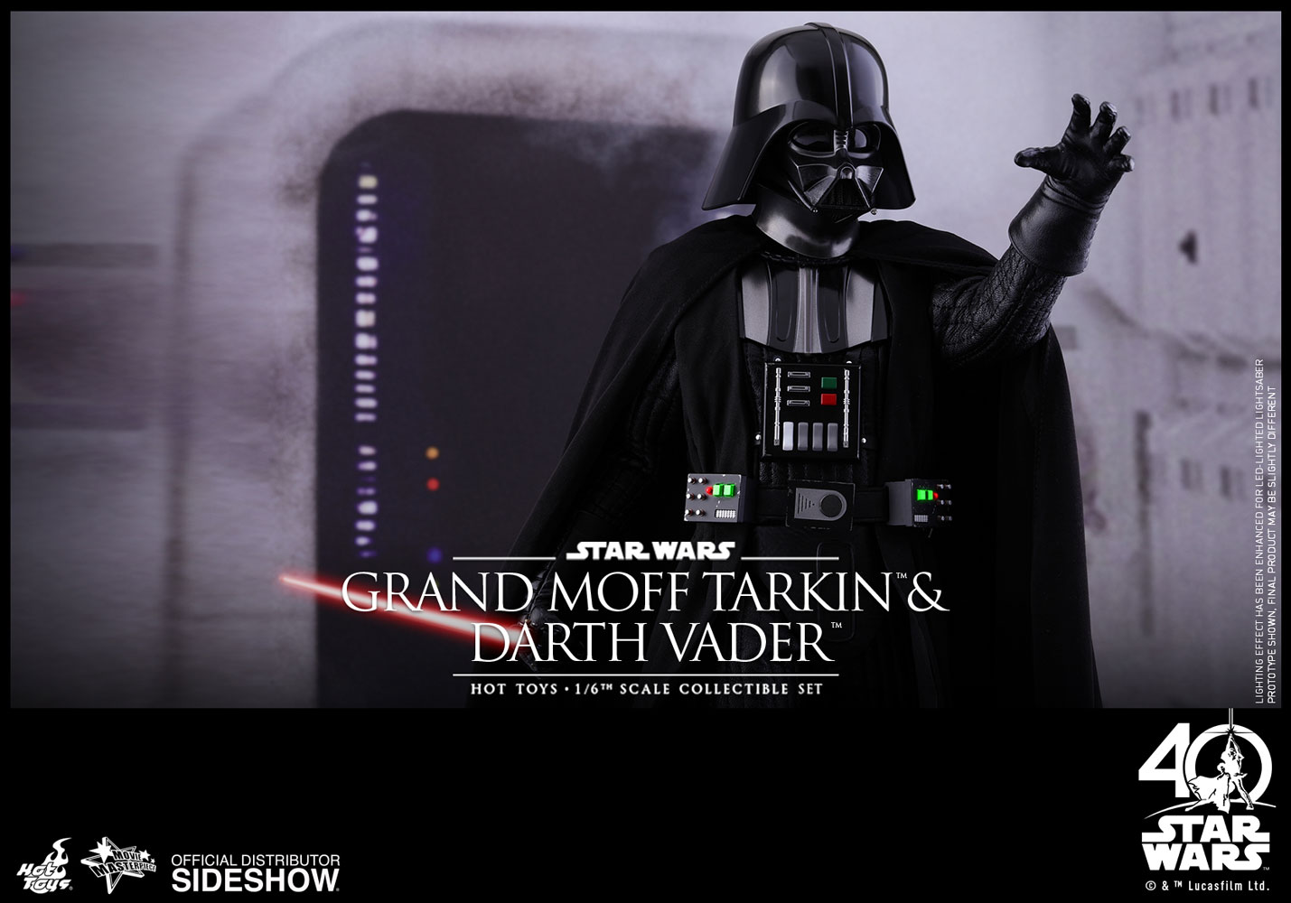 "Enough of this. Vader, release him!" - Hot Toys Grand Moff Tarkin and ...