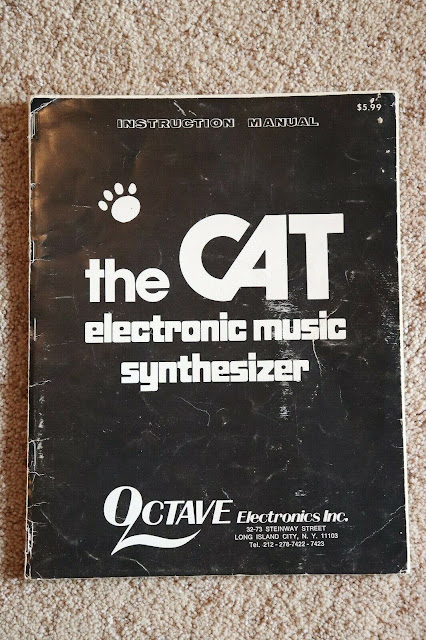 MATRIXSYNTH: The CAT by Octave vintage synthesizer SN A1499