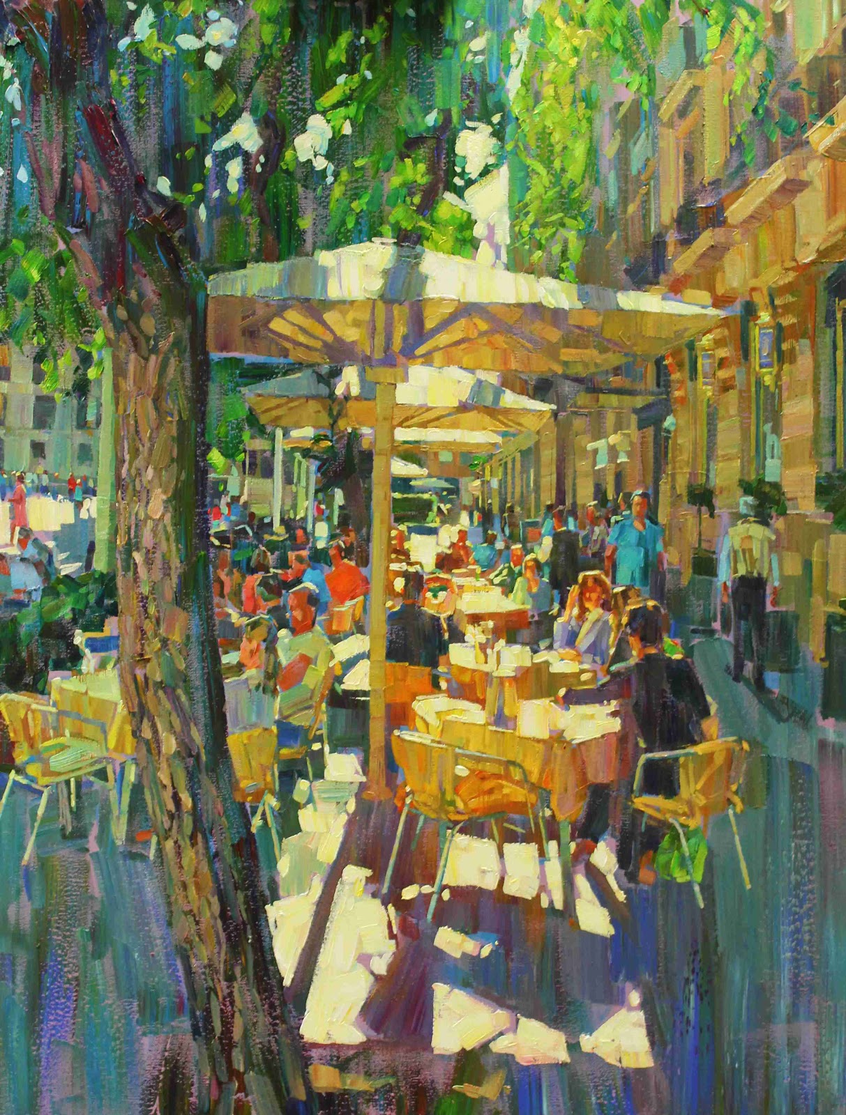 Hashim Akib, 1967 | Cityscape painter | Tutt'Art@ | Pittura * Scultura ...