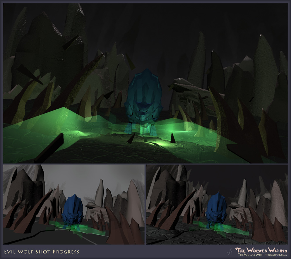 The Wolves Within: Good/Evil Shot Environment