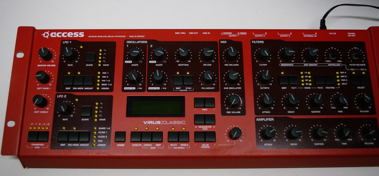 MATRIXSYNTH: Access Virus Classic Virtual Analog Synthesizer