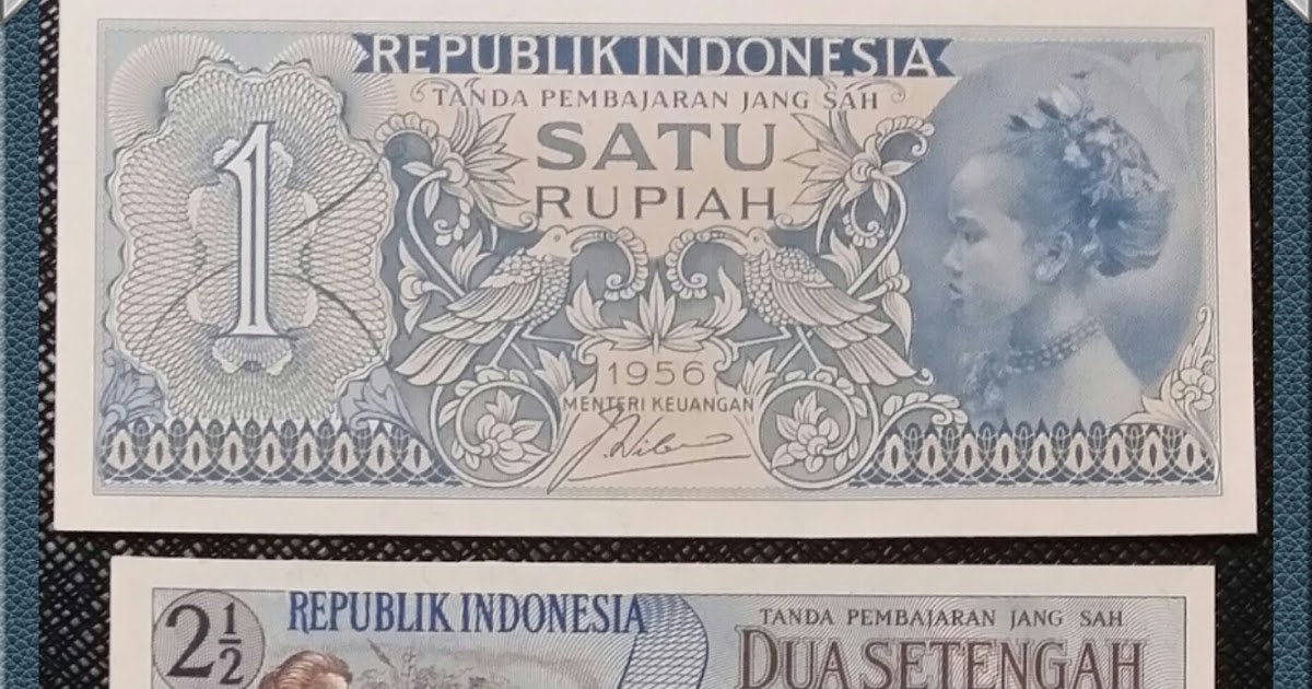 My Old Money Collection: 1x 1956 Satu Rupiah 1x 1961 Dua Setengah ...