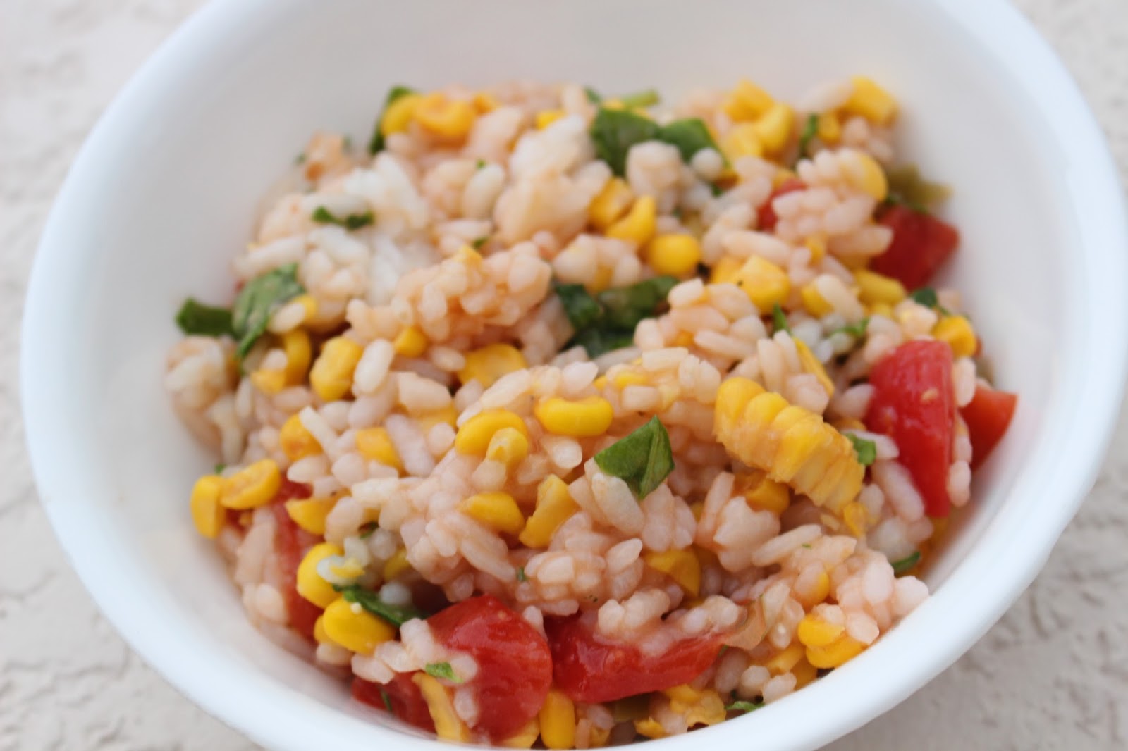 Juliana Grace Blog Space: Easy Refreshing Summer Rice Bowl/ Salad