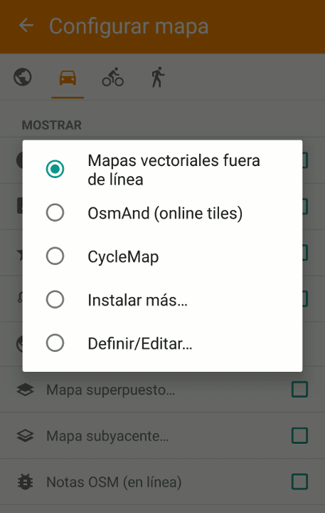¡QUÉ COSAS!: Configuración y descarga de los planos en OsmAnd e instalarlos off-line