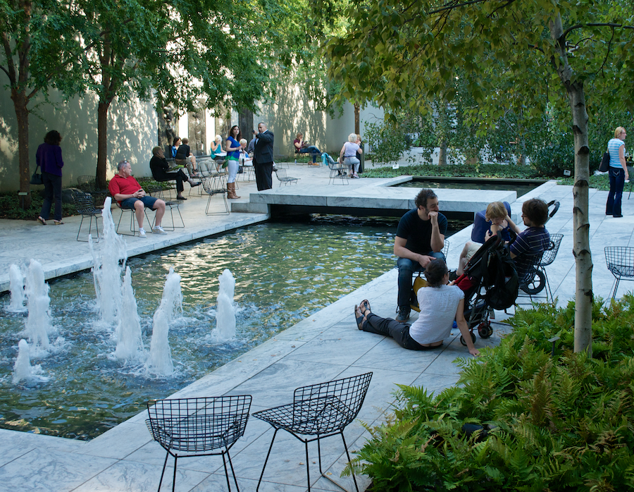 Tomatoes From Canada: In the MOMA sculpture garden