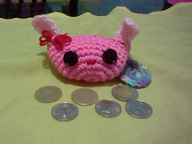 Jei's Crochet and More: Kawaii Easter Bunny Coin Purse