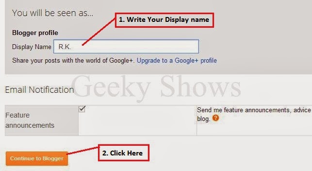 Good Display Names For Blogs