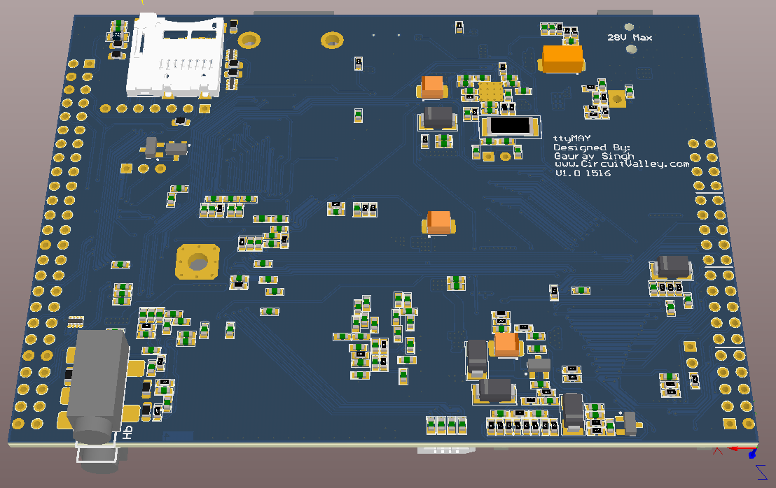 Embedded Engineering : DIY Homemade ARM Board Running Linux with LCD ,Part 2 : Schematic and PCB ...
