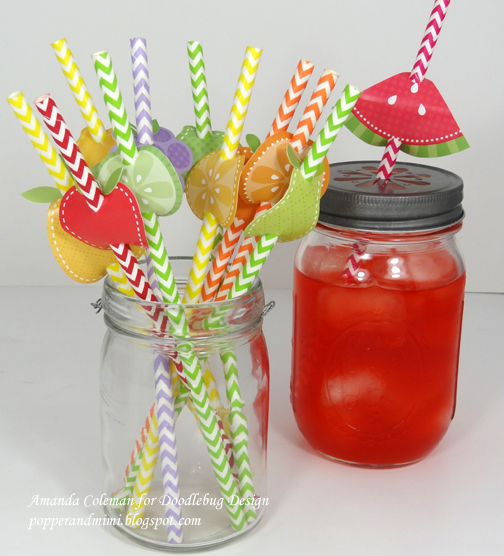 Doodlebug Design Inc Blog: Fruity Inspiration from Kathy & Amanda