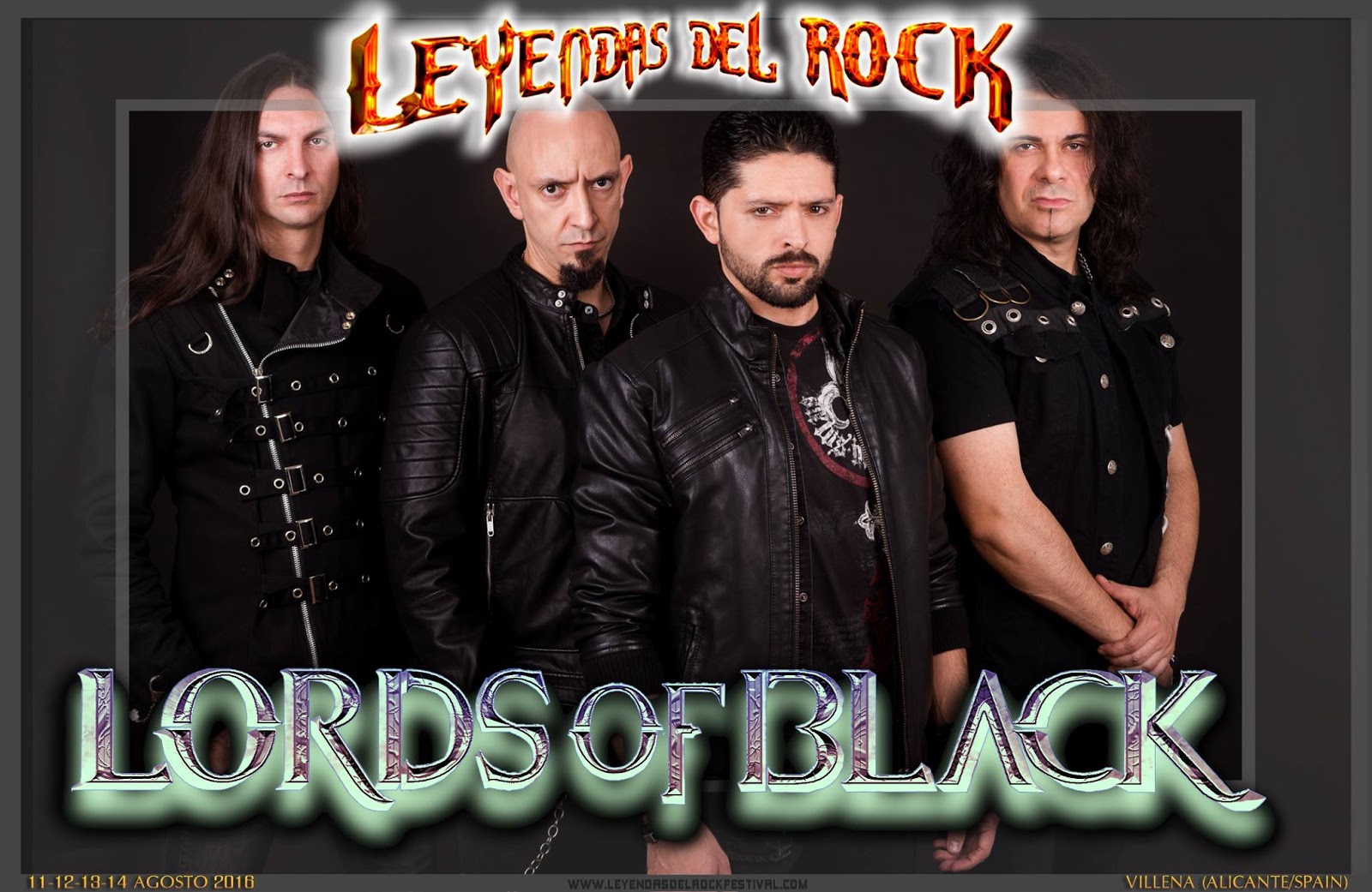 The Electrical Note: Lords Of Black se suman al Leyendas Del Rock