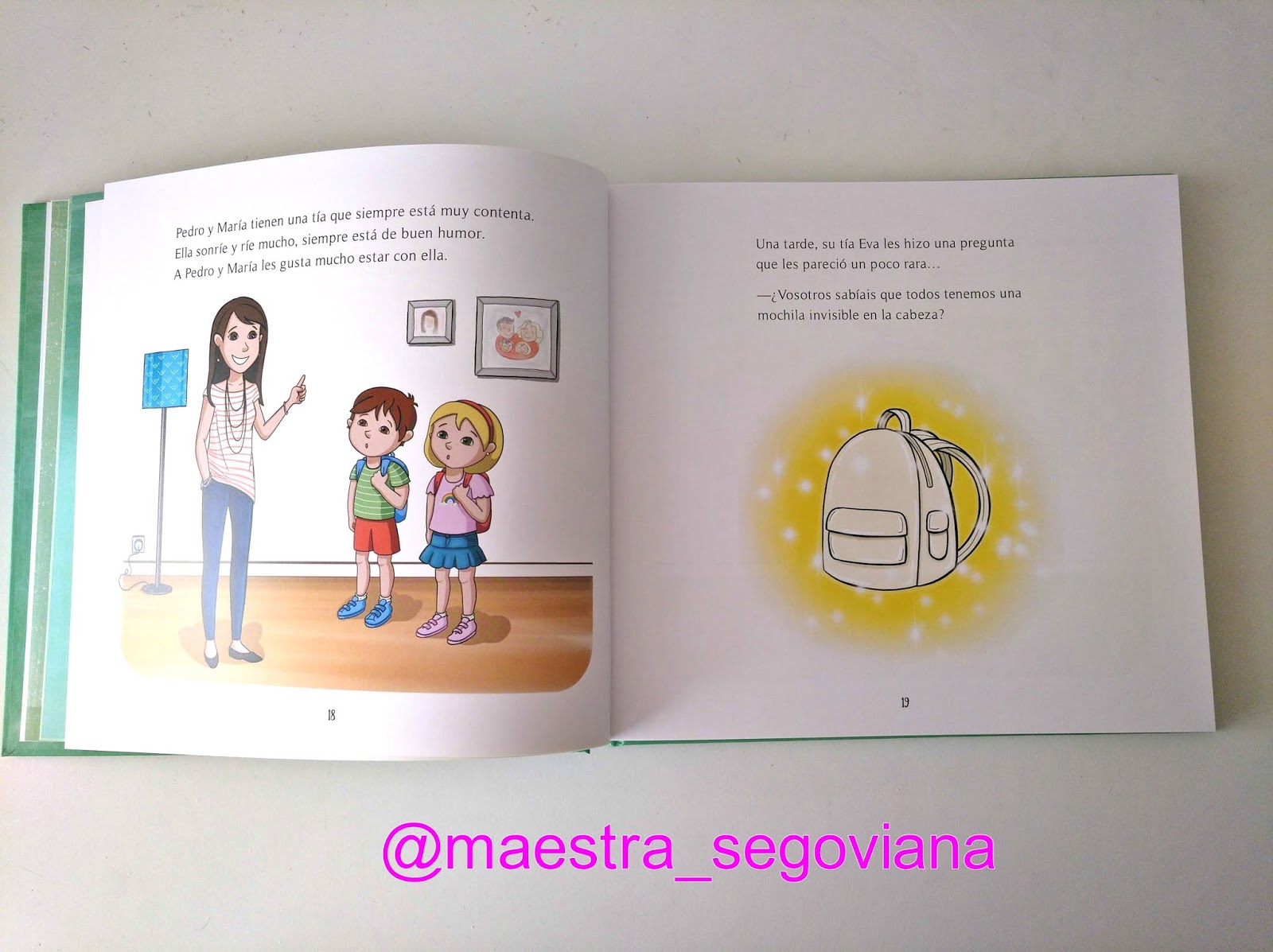 Diagnosticar Sabio Salida hacia cuento de la mochila invisible ...