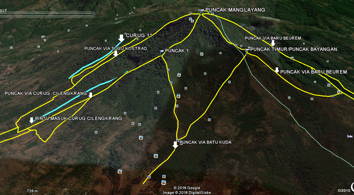 jalur pendakian gunung manglayang : JALUR PENDAKIAN GUNUNG MANGLAYANG