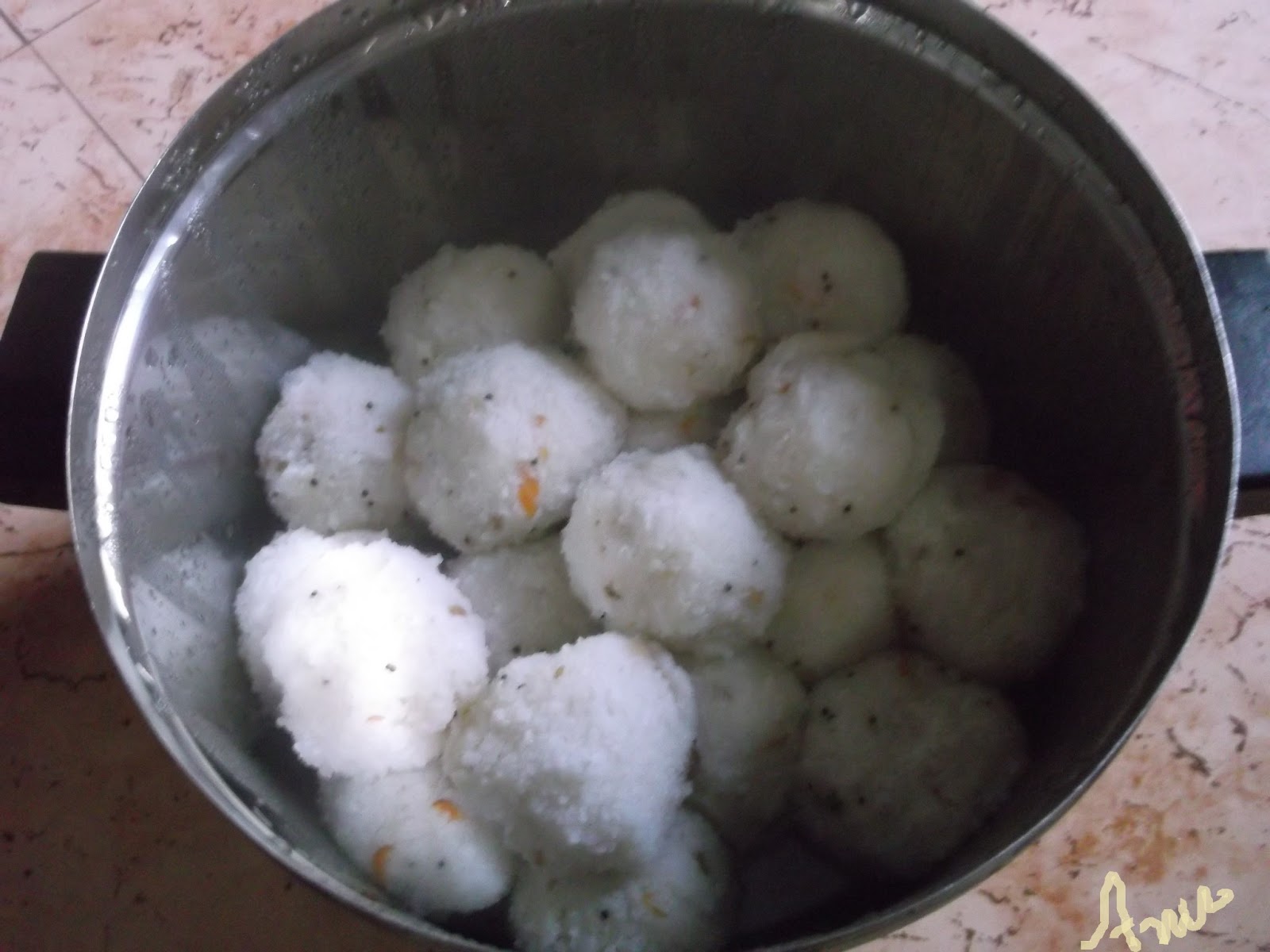 Natural food and good health: Steam cooked breakfast dish oggarane ...