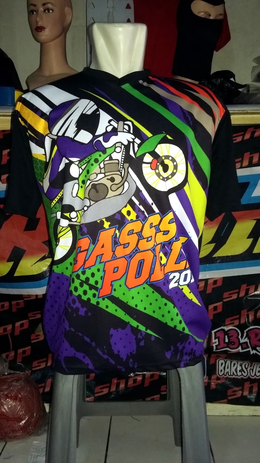 13 RACING SHOP: JERSEY BALAP LENGAN PENDEK