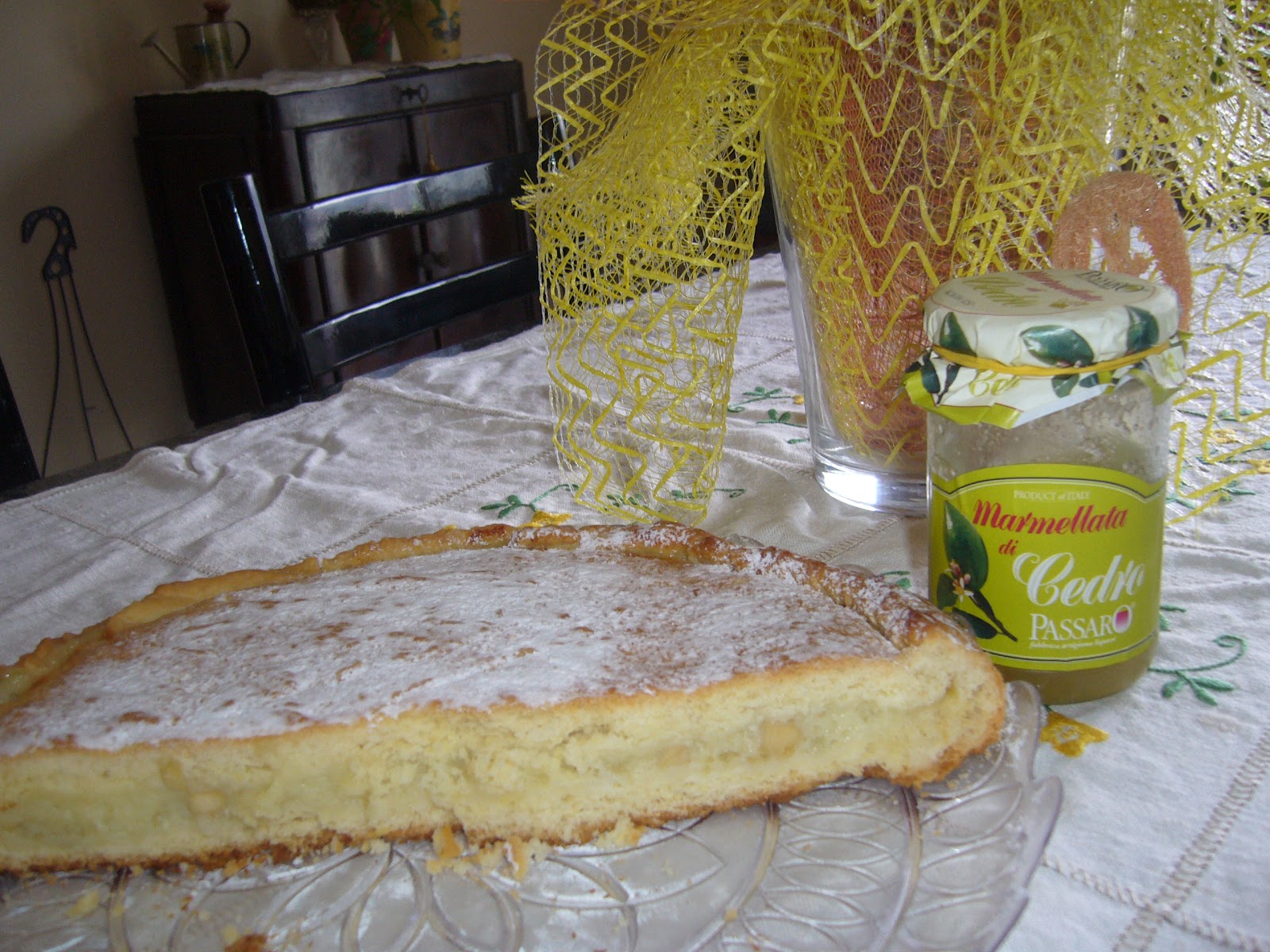 Crostata chiusa al cedro | I pasticci di Cristina