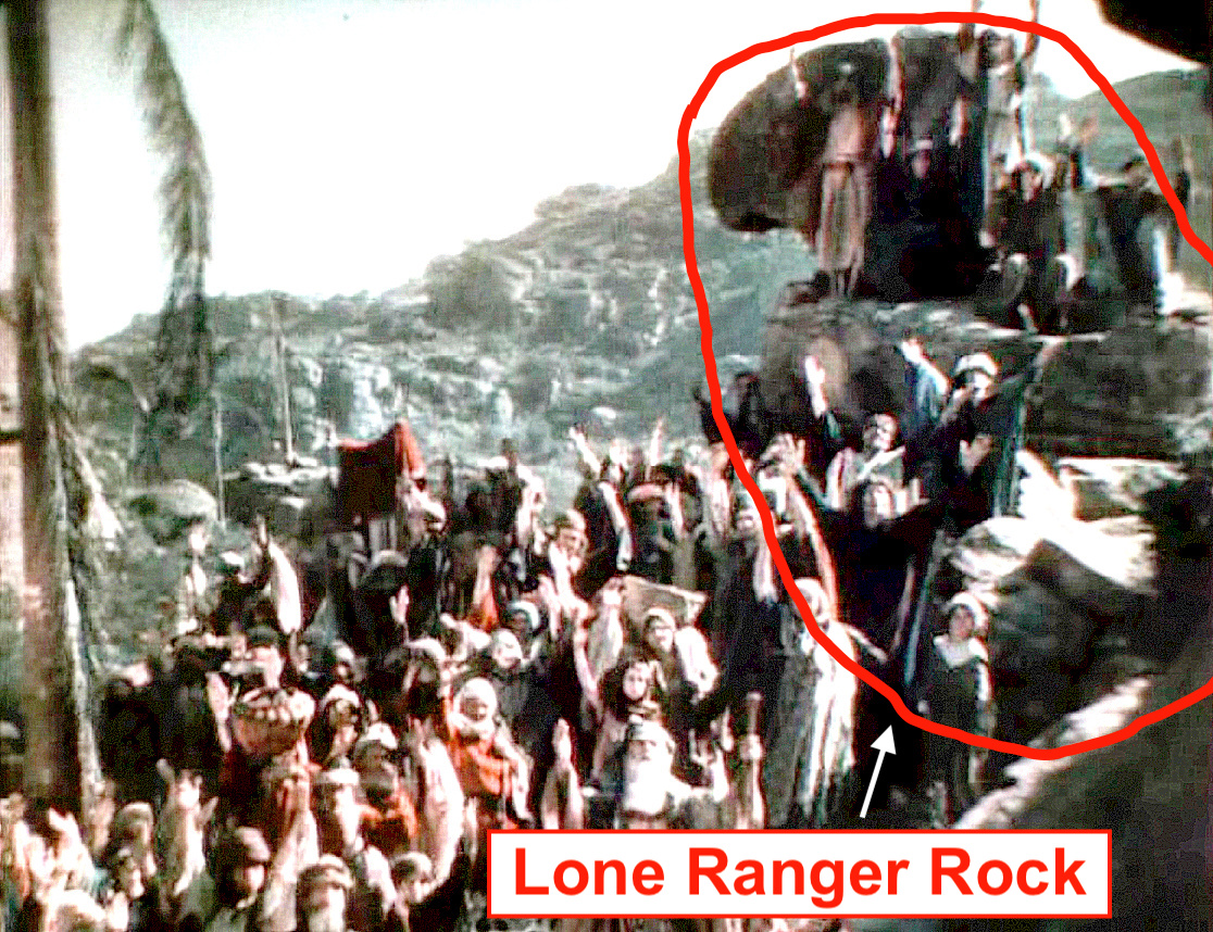 Iverson Movie Ranch: Ancient movie steps near Lone Ranger Rock may be ...