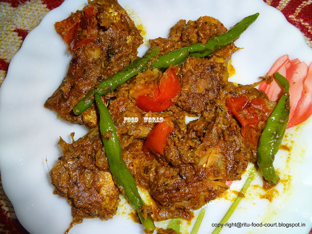 Welcome to Food World: sukhua rai/dry fish in mustard paste.....