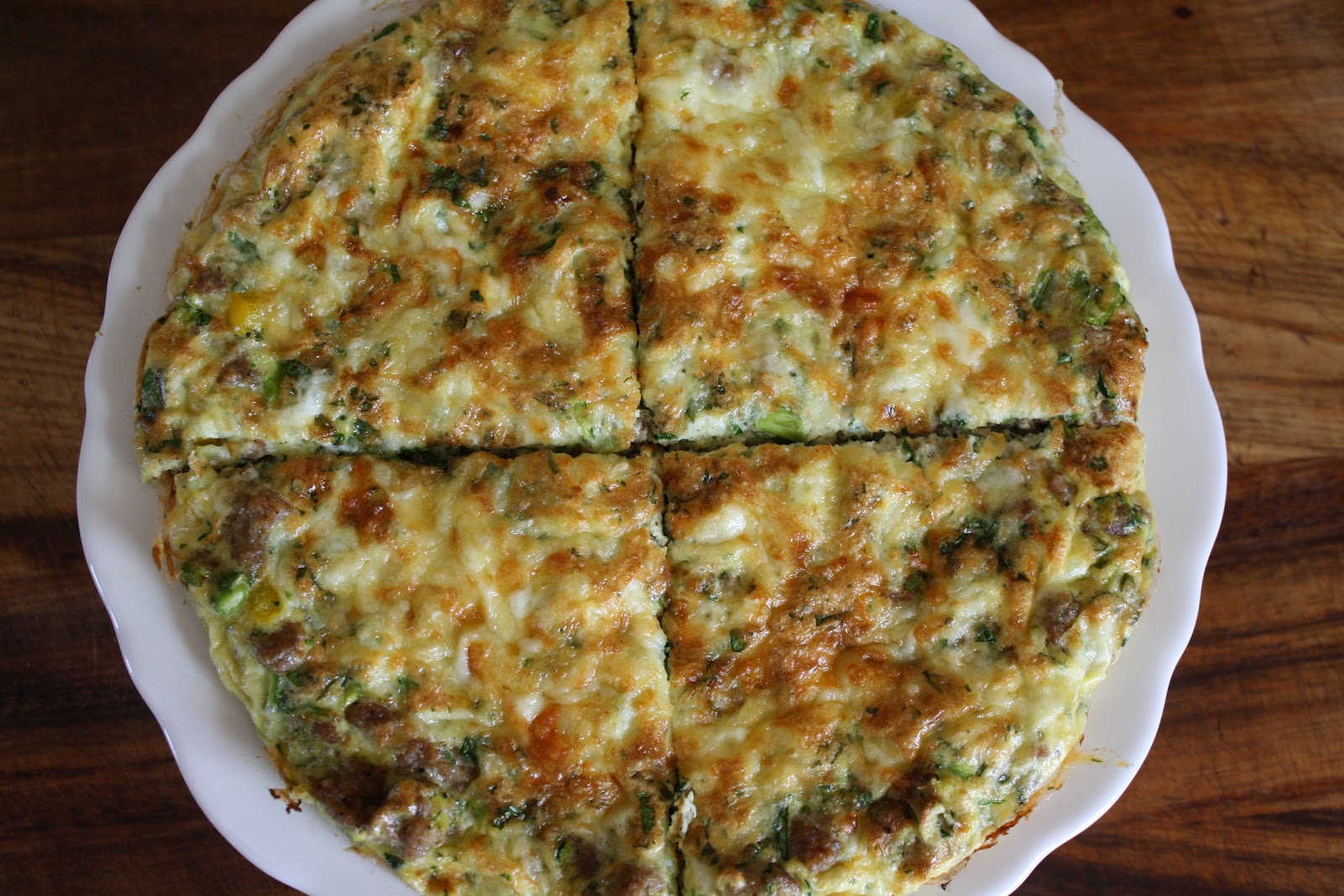 Cooking For A Better Tomorrow: Easter Brunch: Sausage and Egg Frittata