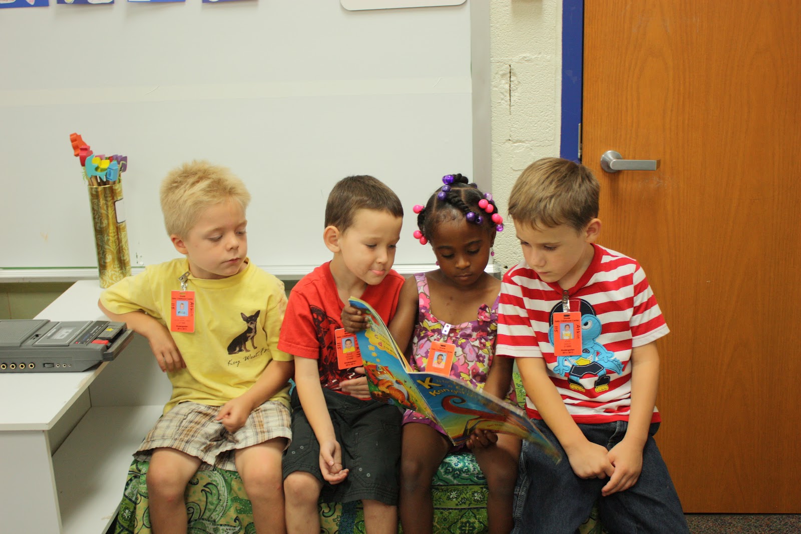 Mrs. Atkin's Kindergarten: Exploration and Literacy Work Stations-1