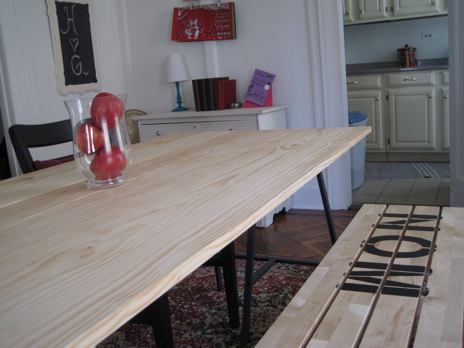 Harlem Home: How To: Build a Dining Room Table for $100