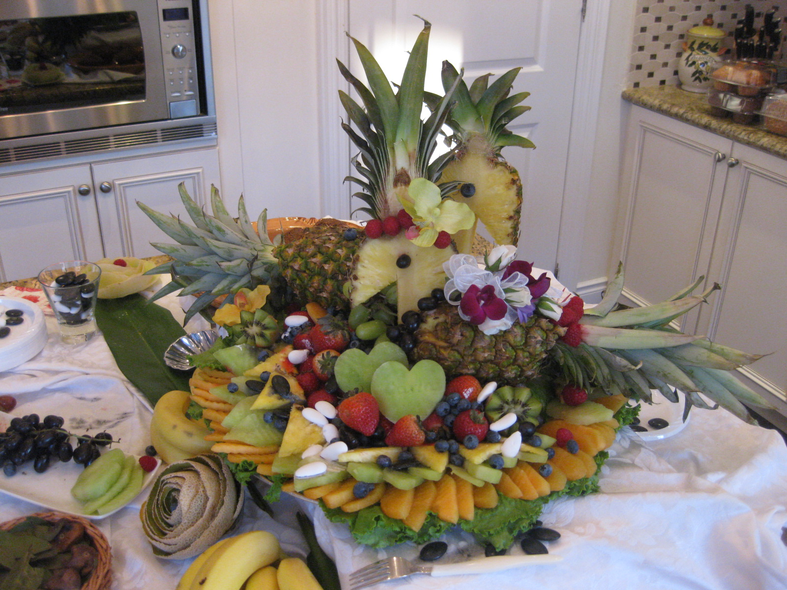 Fruit Platter Can Say It: Wedding, Love