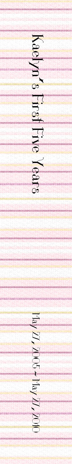 Patti's Crafty Corner: Kaelyn's Shutterfly Book - Front & Back Book Covers