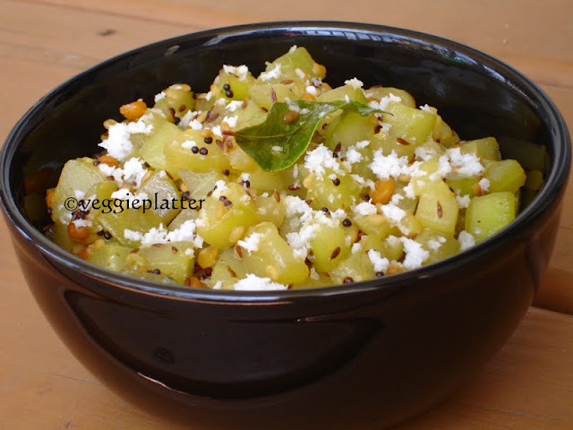 Veggie Platter: Simple & Quick Subzis ~ Cucumber Subzi / Kheera Koora ...