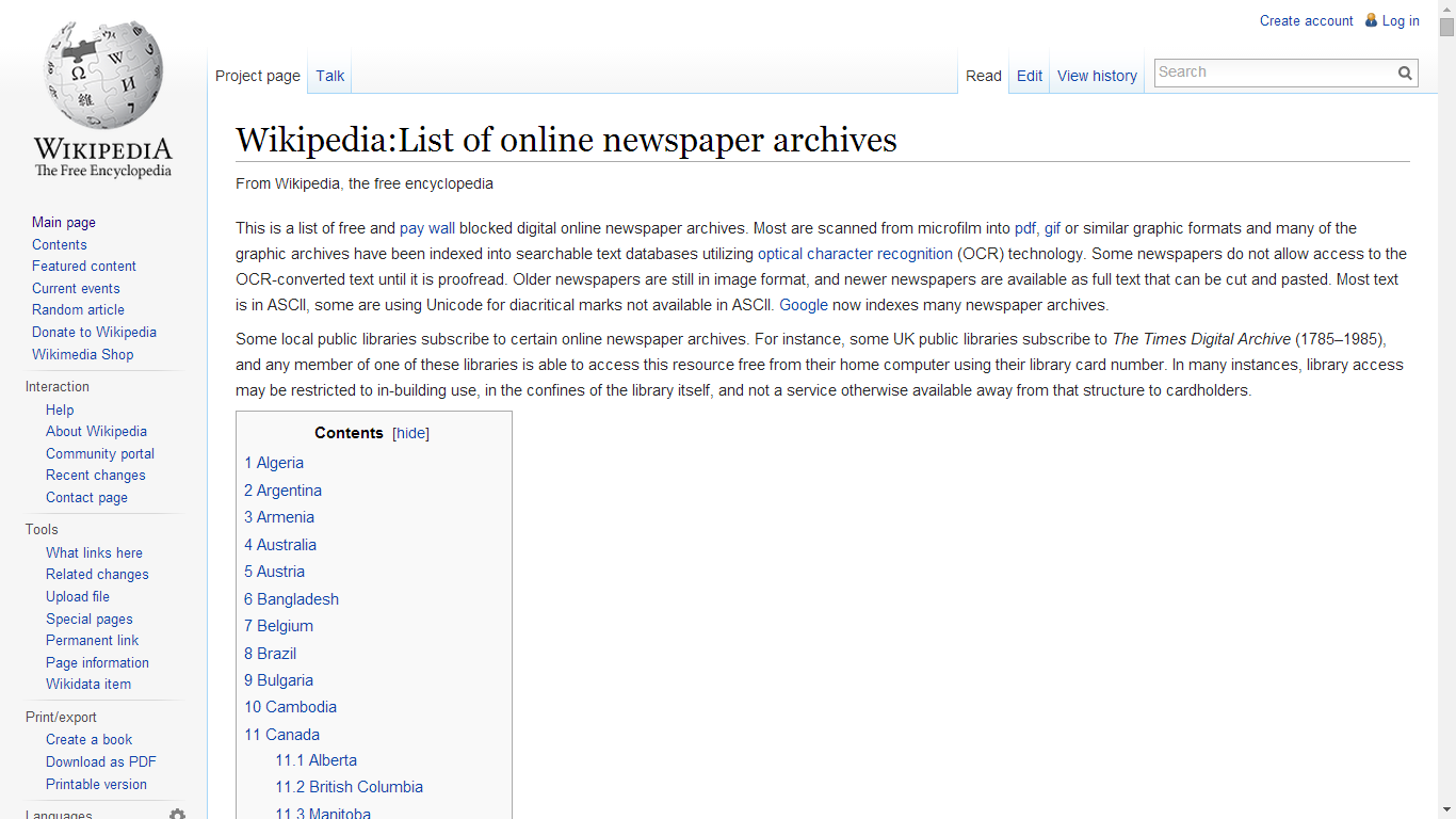 Genea-Musings: Tuesday's Tip - Check Out the WikiPedia List of Online ...