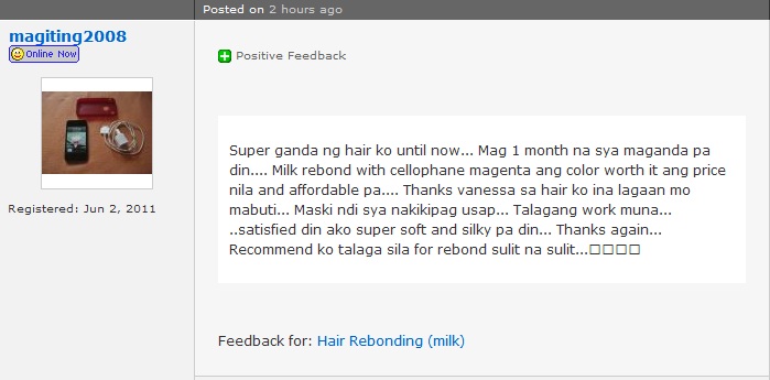 Pals Salon: FEEDBACK