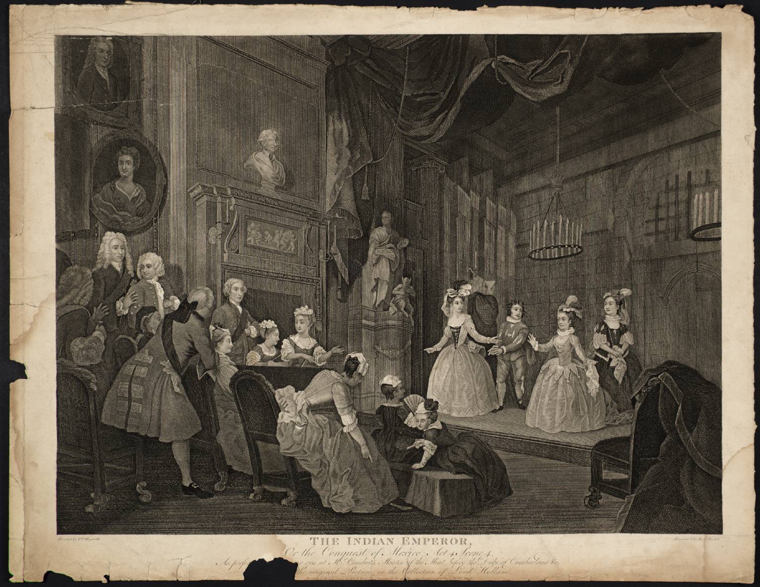 Bath, Art and Architecture: Hogarth - Sculpture in the Paintings