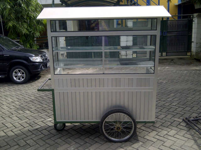 JASA PEMBUATAN GEROBAK ALUMINIUM