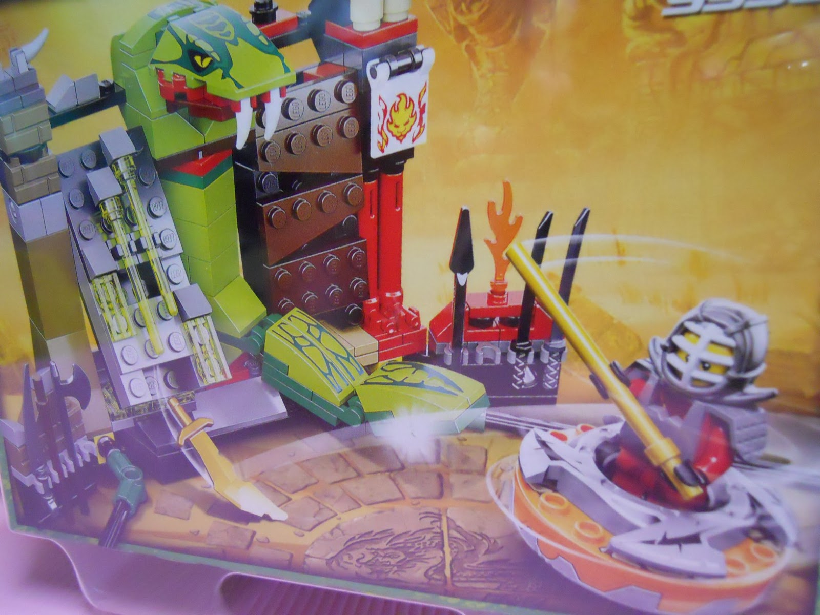 Dexters Diecasts (DexDC): LEGO NINJAGO #9558 ~ KENDO KAI TRAINING SET