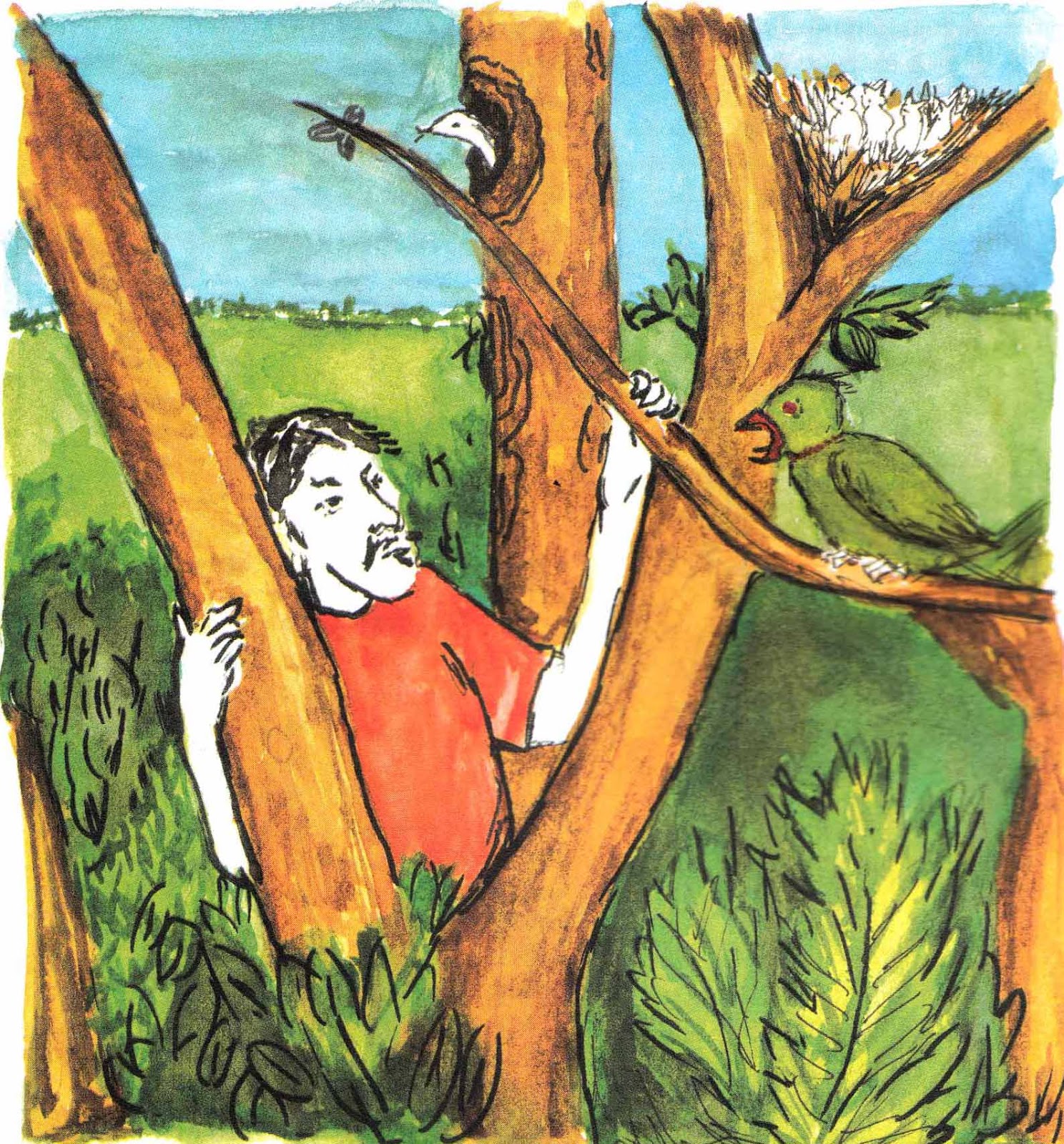 Small Story and Fairy Tales: The Greedy Hunter