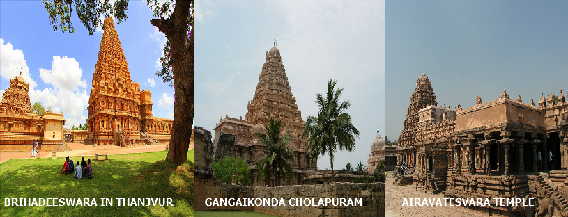THE THREE GREAT CHOLA TEMPLES - TOWNSTOVILLAGES TOUR SERVICES