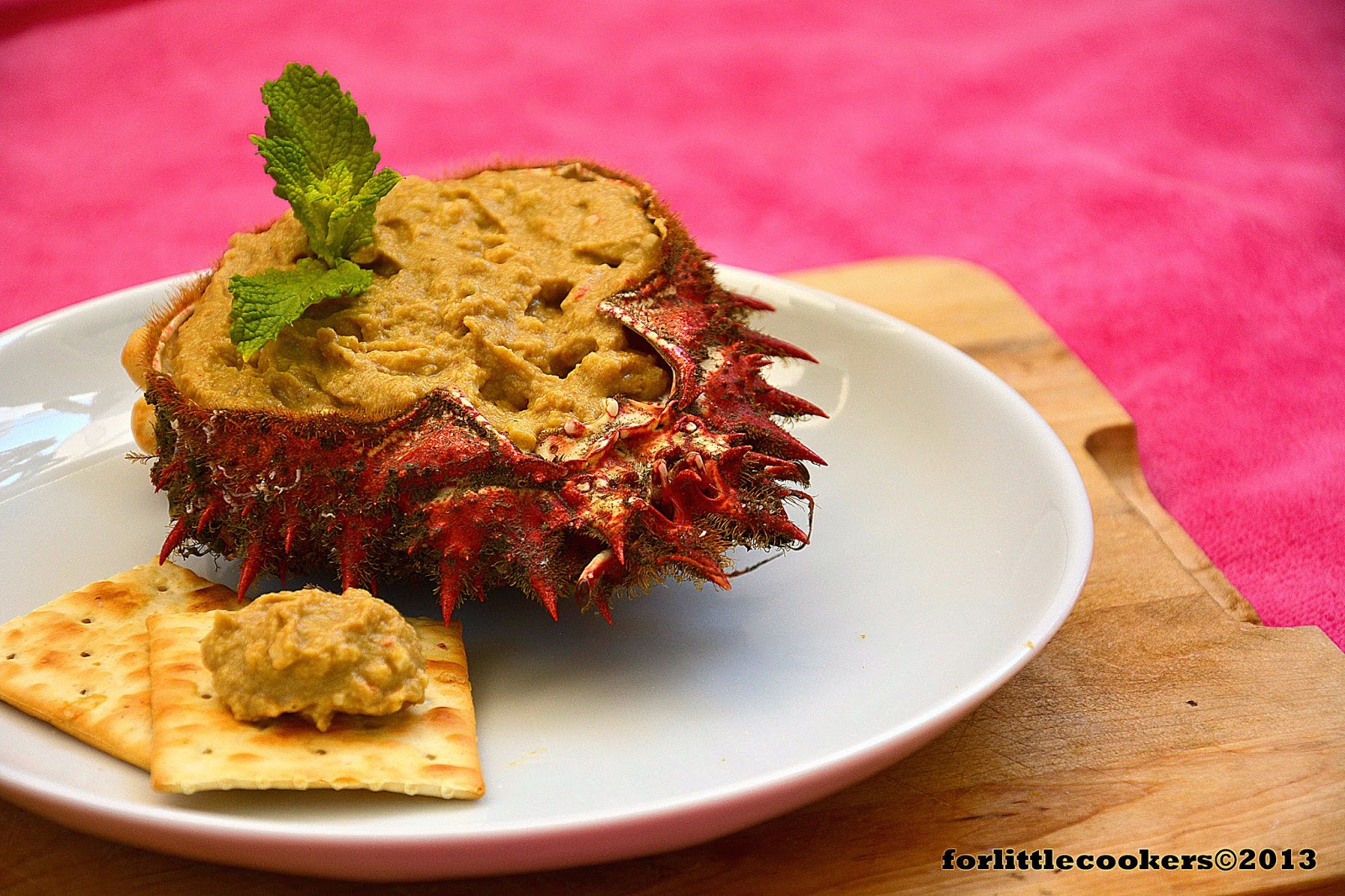 For Little Cooks - Recetas para todos: Paté de centollo expres