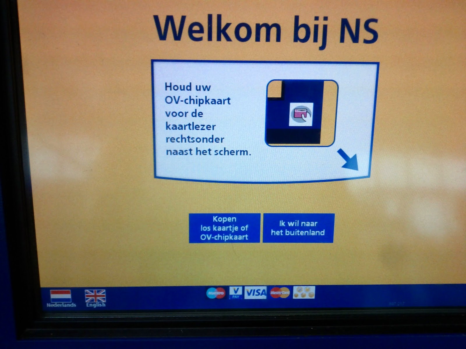 Rail The Trails: NS Self-Service Train Ticket Machines