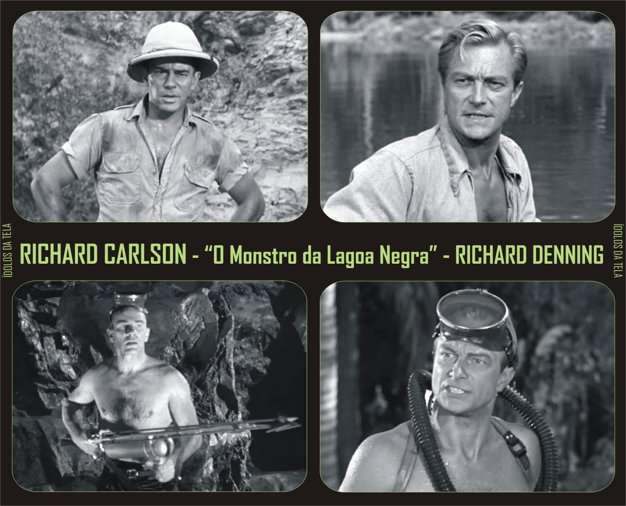 ÍDOLOS DA TELA: O MONSTRO DA LAGOA NEGRA (Creature from the Black ...