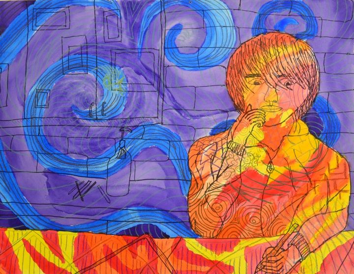 Expedition: Art: Warm/Cold Self Portraits