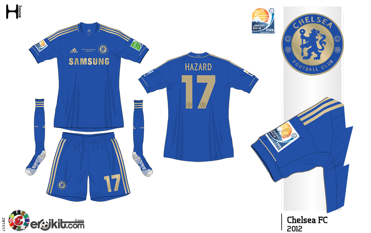 Kit Design, by eroj: 1997-1999 / 2012 Chelsea Home