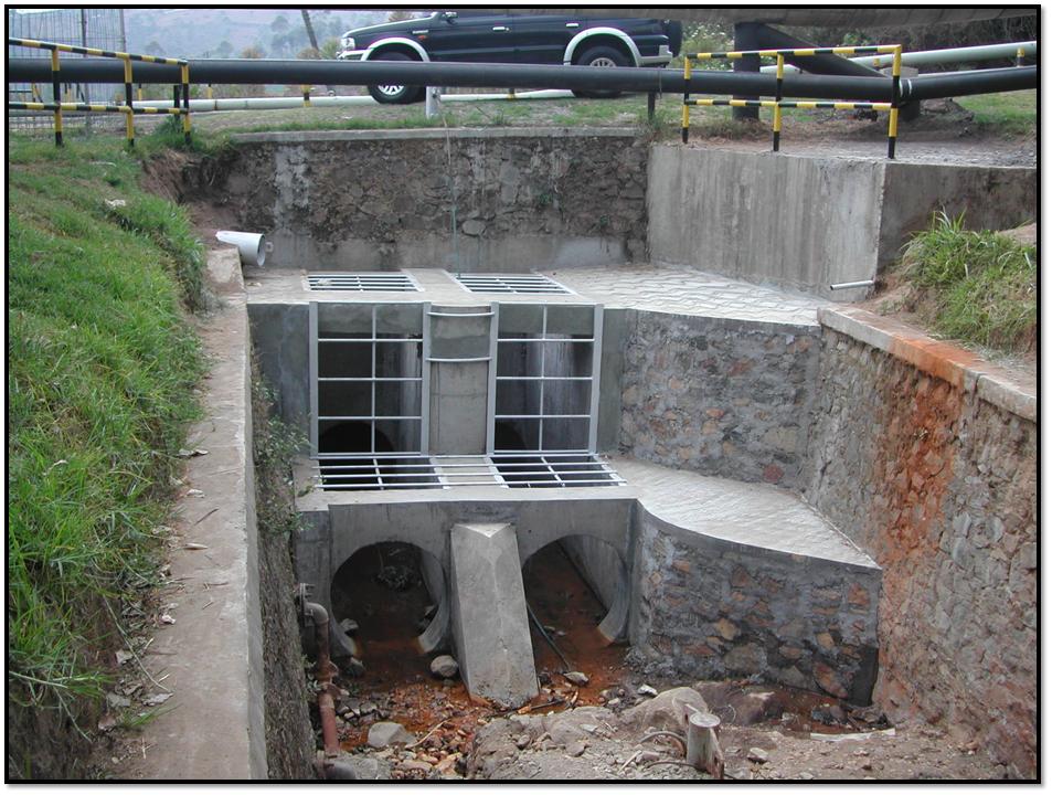 log catcher: Rubbish Trap System On The Culvert Or Log Catcher