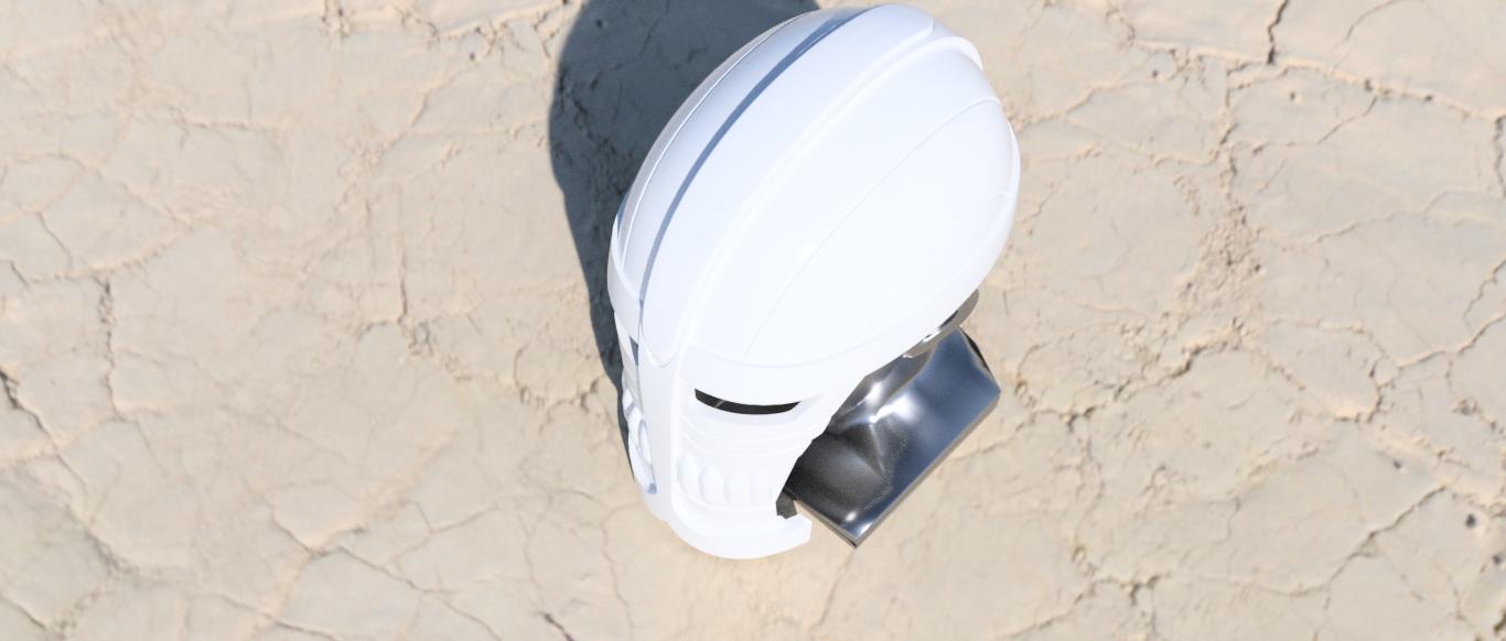 3D Models: Hirako Shinji Visored/Vizard Mask - Bleach