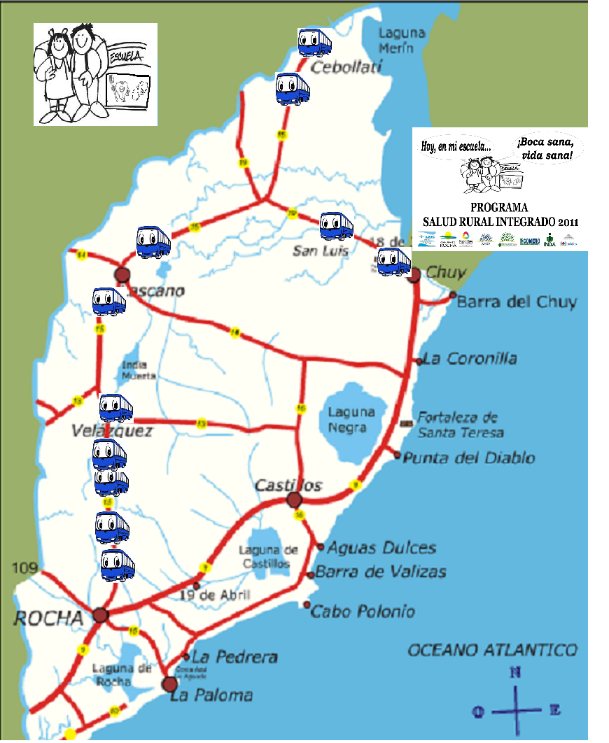 Programa Salud Rural Integrado: Destinos del policlinico móvil en el ...