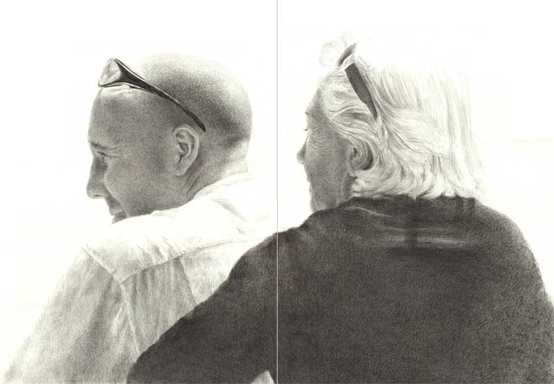 Colour pencil drawings by Susan Brinkmann