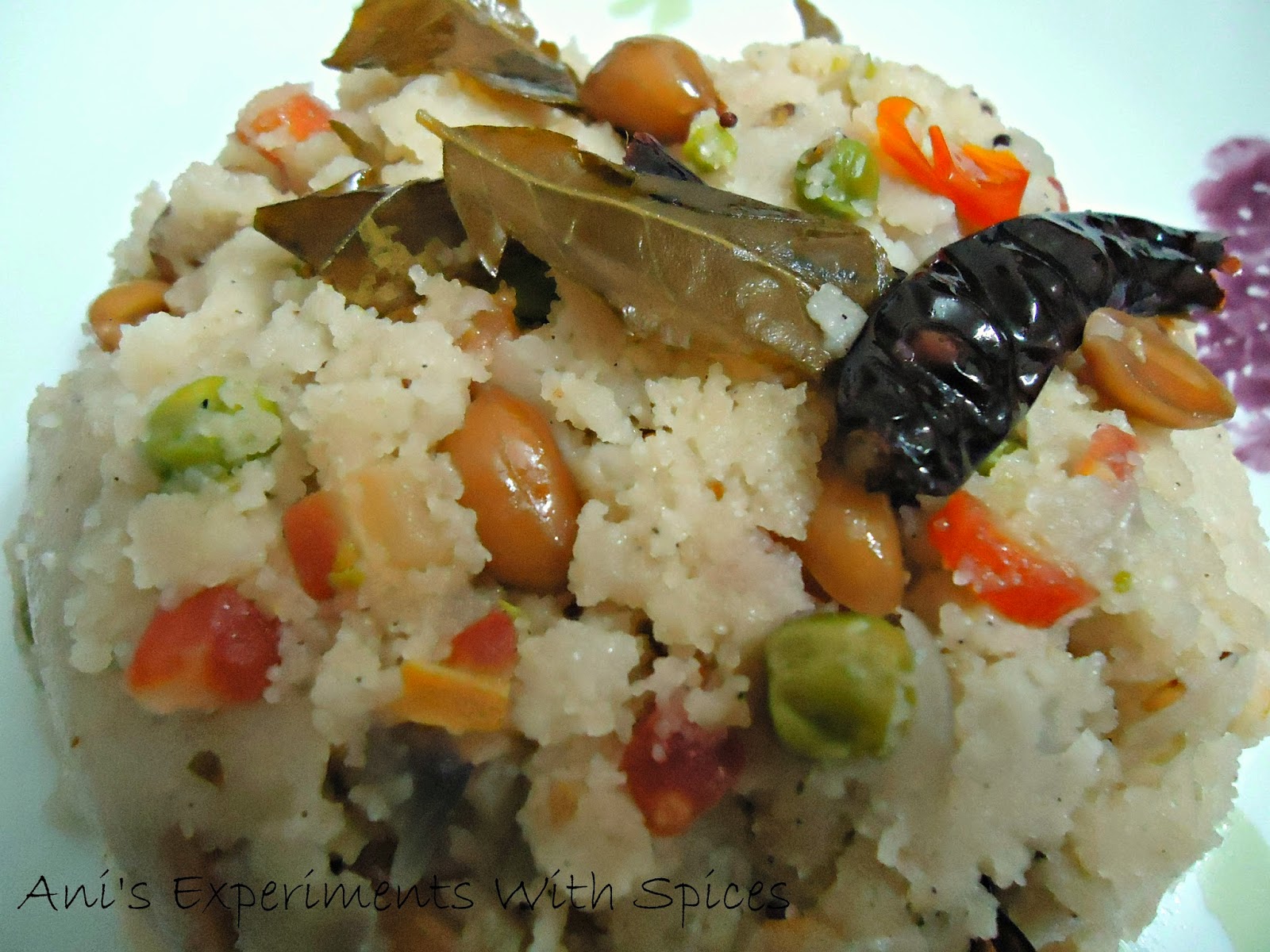 Ani's Experiments With Spices: Upma