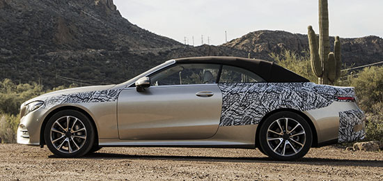 Burlappcar: 2018 Mercedes E-Class convertible test drive!